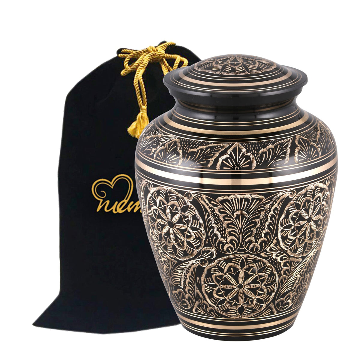 Buy Elite Golden Aura Brass Cremation Urn Online @Best Price ...