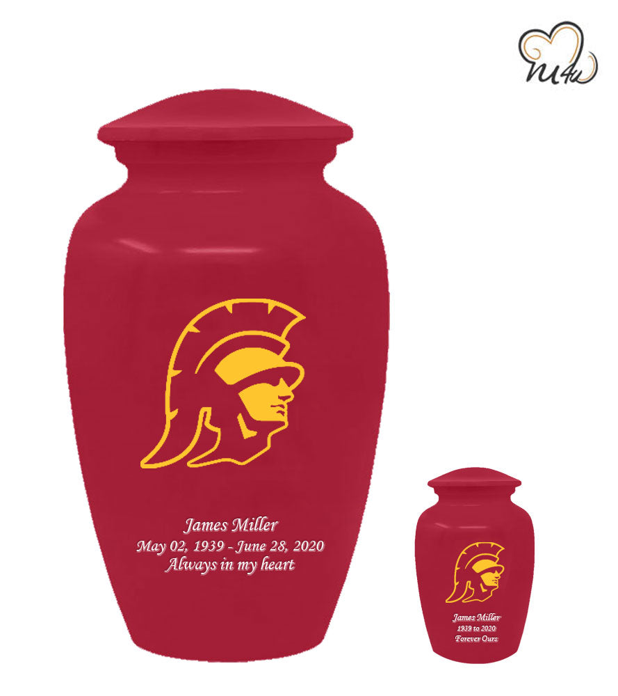 University of Southern California Trojans Memorial Cremation Urn ...